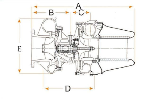 T-MET18SRC マリンターボチャージャーサイレンサー